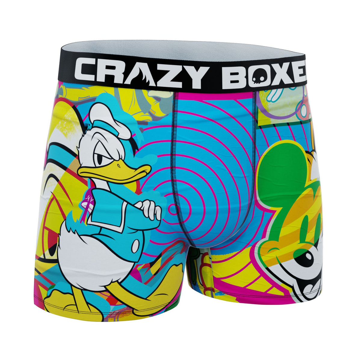 Crazyboxer Disney Trippy Mens Boxer Briefs Crazyboxer
