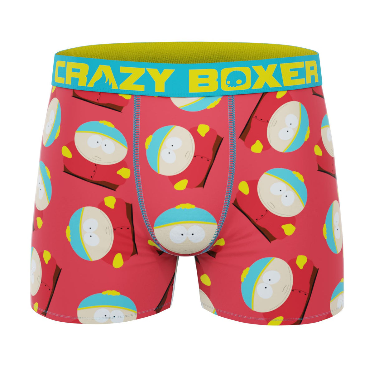Crazyboxer South Park Classic Cartman Mens Boxer Briefs 3 Pack Crazyboxer
